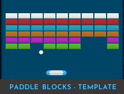 Paddle Blocks - Unity Template by Kaelmix Studio