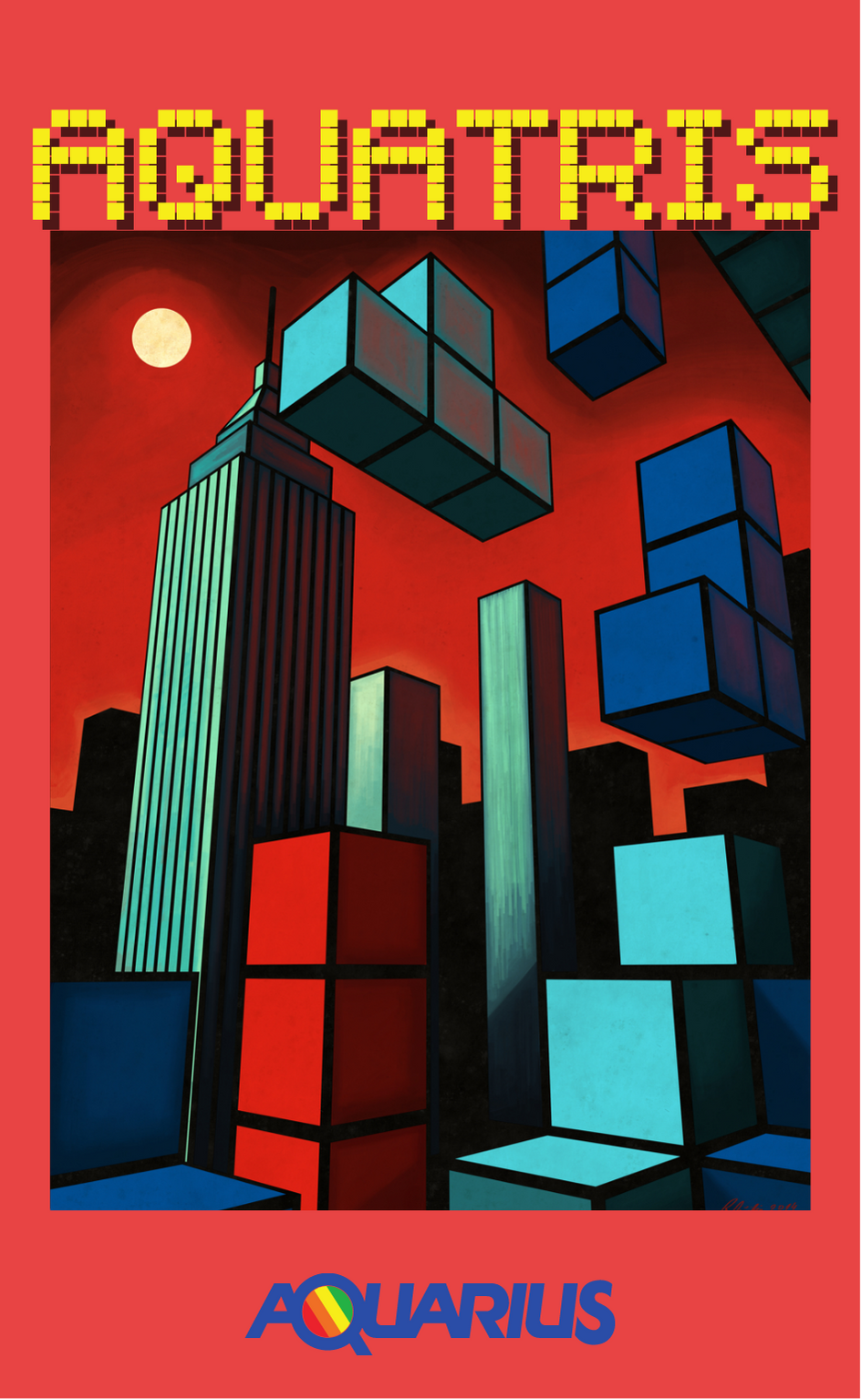 AQUATRIS by KIKICH for Retro Programmers United for Obscure Systems ...