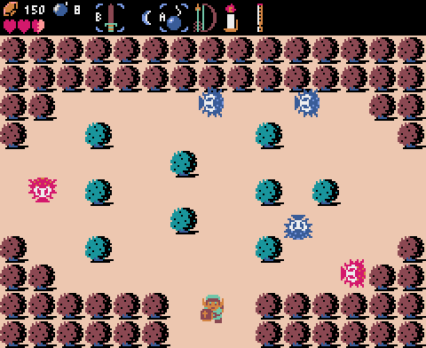 Mini Zelda on Pyxel ミニ ゼルダ by 99歳無職 / Aged 99 Out of Work