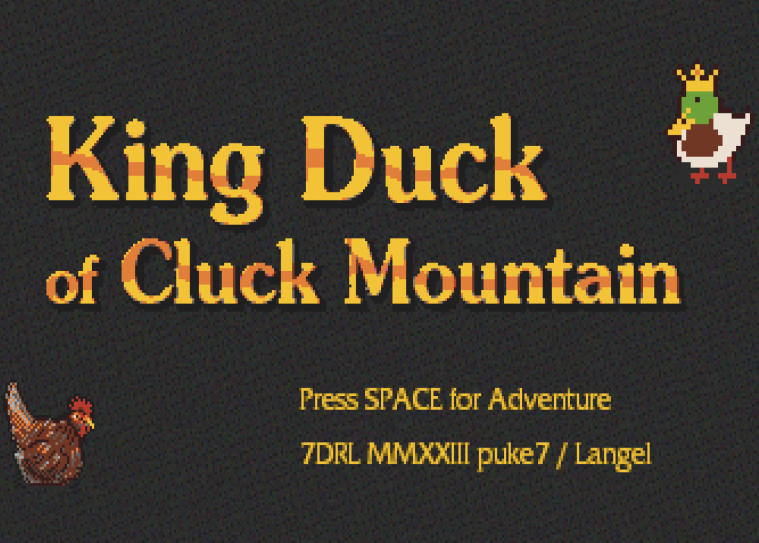 King Duck of Cluck Mountain by LoBlast