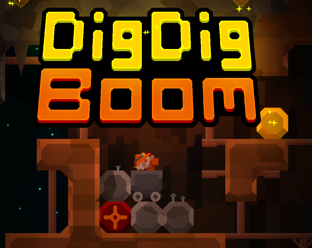 Dig Dig Boom by Stein for Norwegian Game Awards 2023 - itch.io