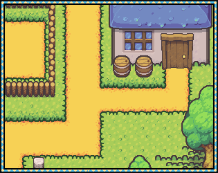 Dream Island - Pixel Art Top-Down Tileset by Raou