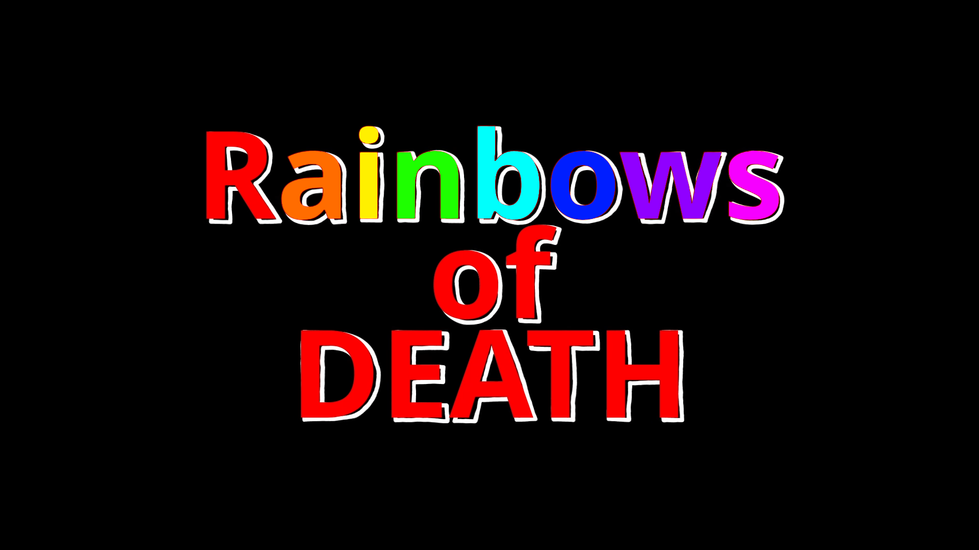 Rainbows of Death by JordsDev