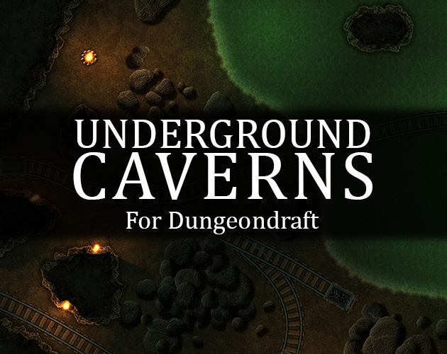 Underground Caverns for Dungeondraft by MrJayzee
