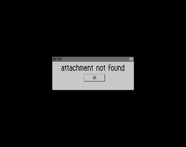 attachment not found by Final Girl Games