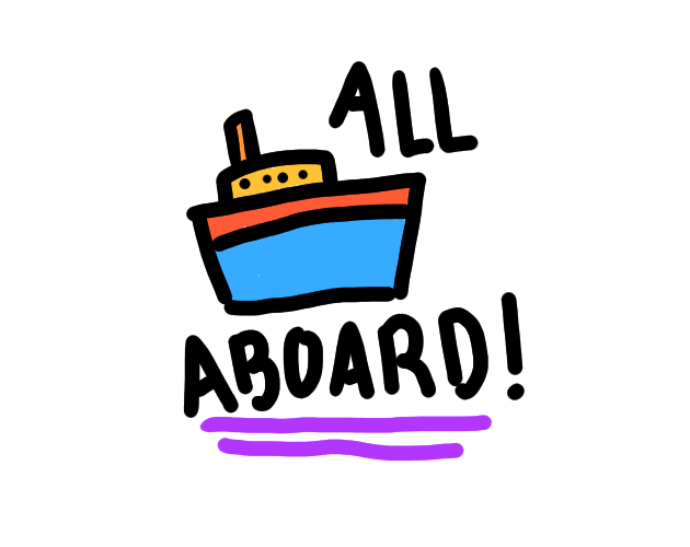 All aboard! by Fishy games