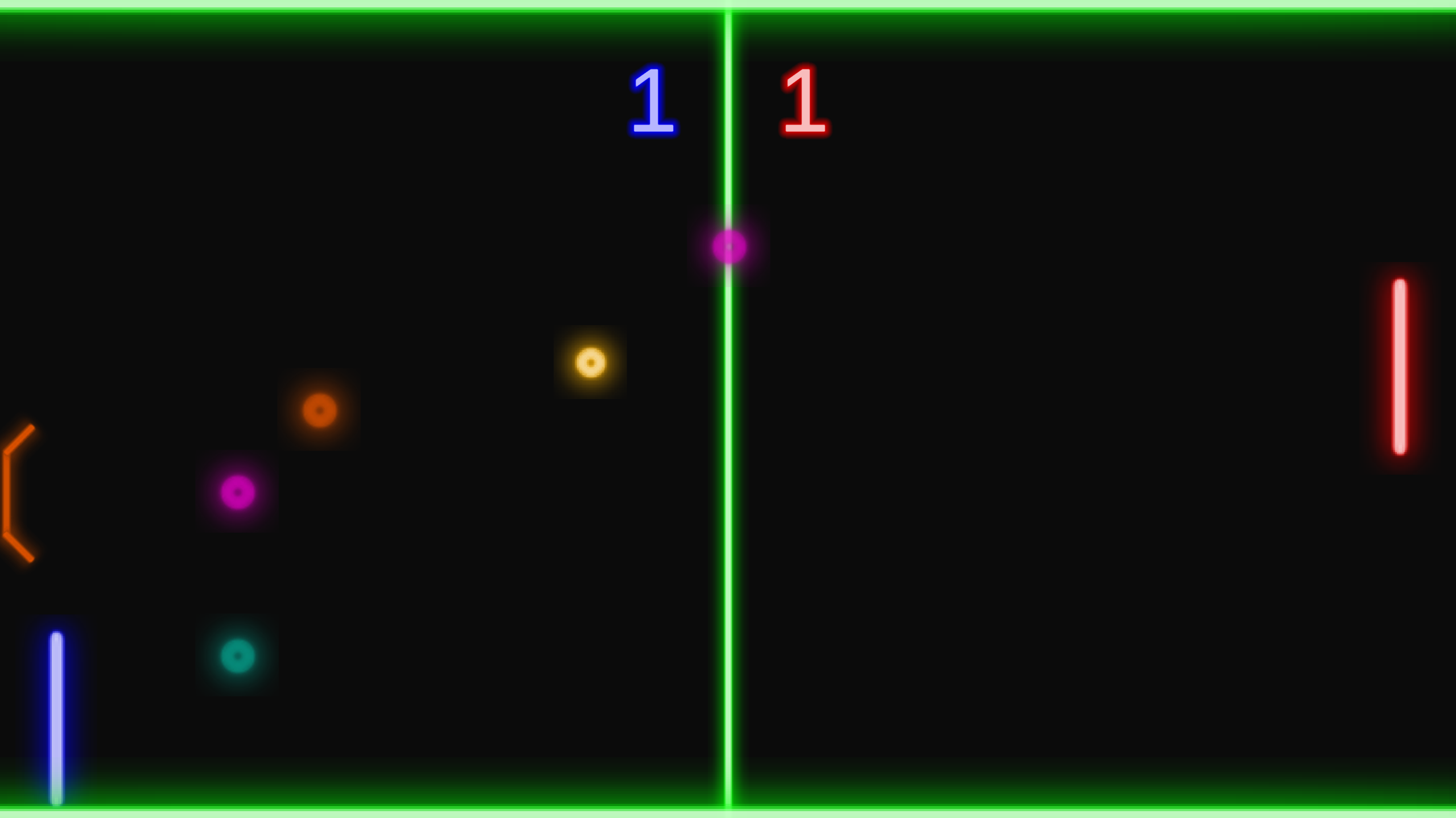Neon Pong by J. Corpa