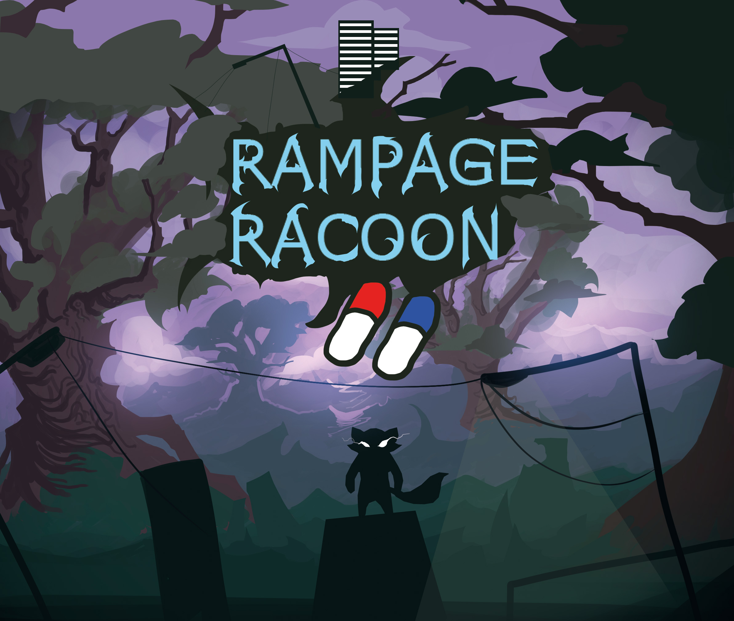 Rampage Racoon by MAZ, florian.briese, mrdrawin, Stiftoad