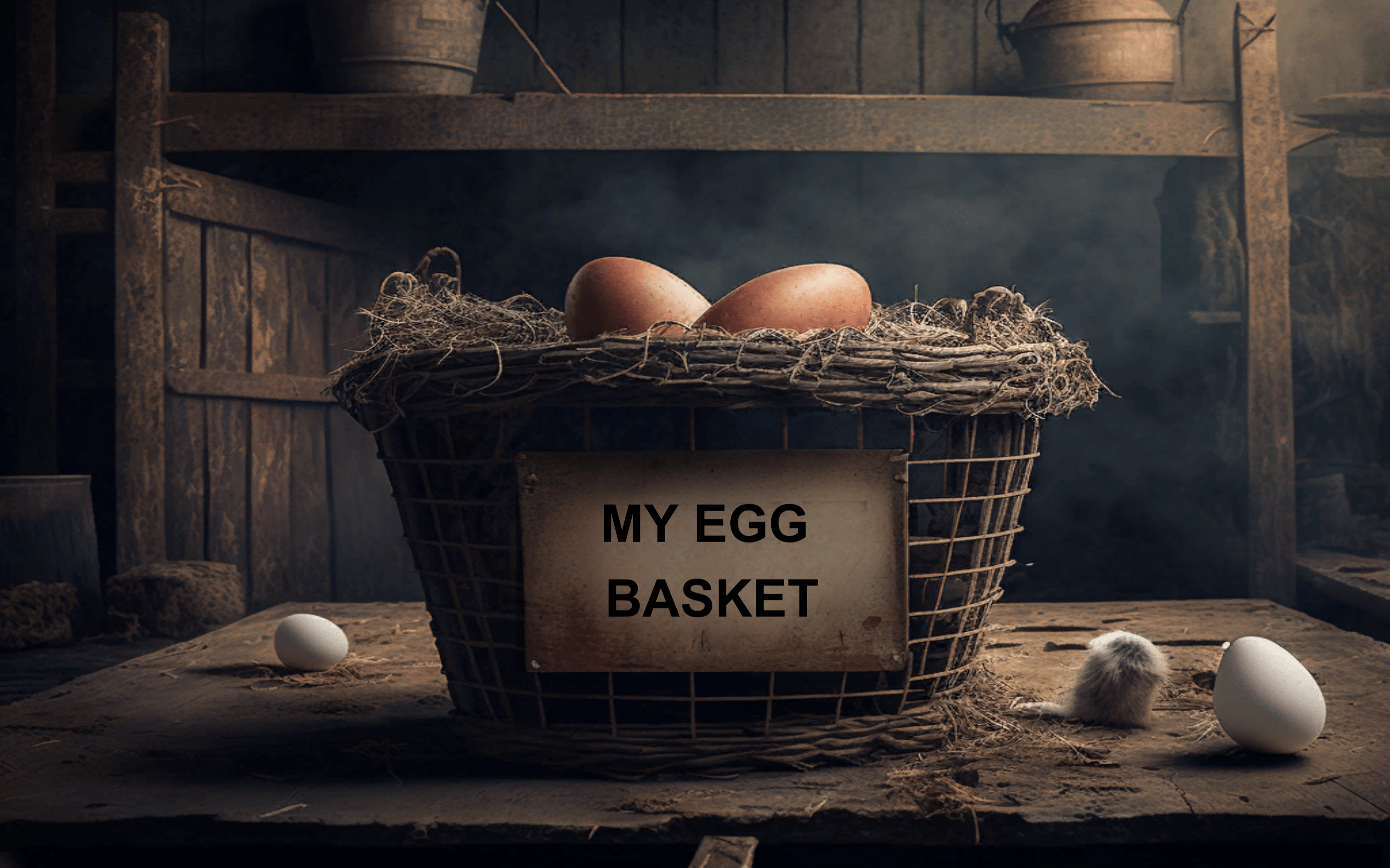 Egg Basket by DH Kumar