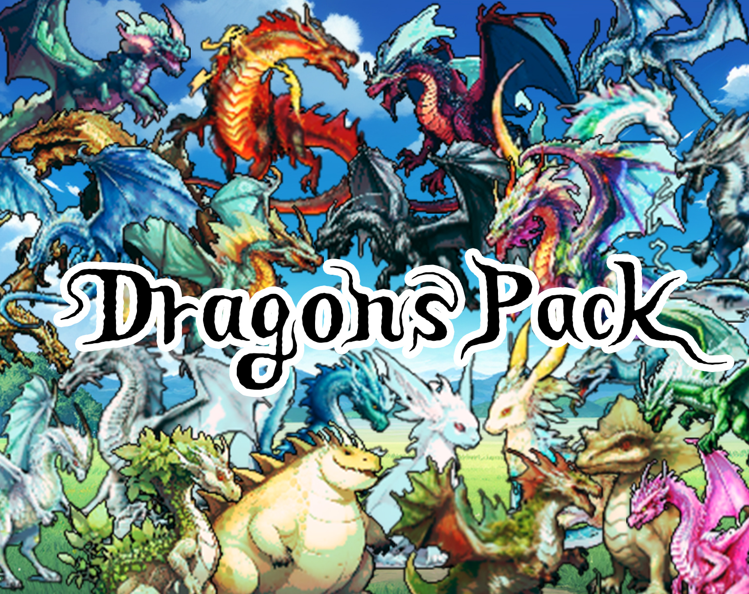 Dragons Pack by MasuOne