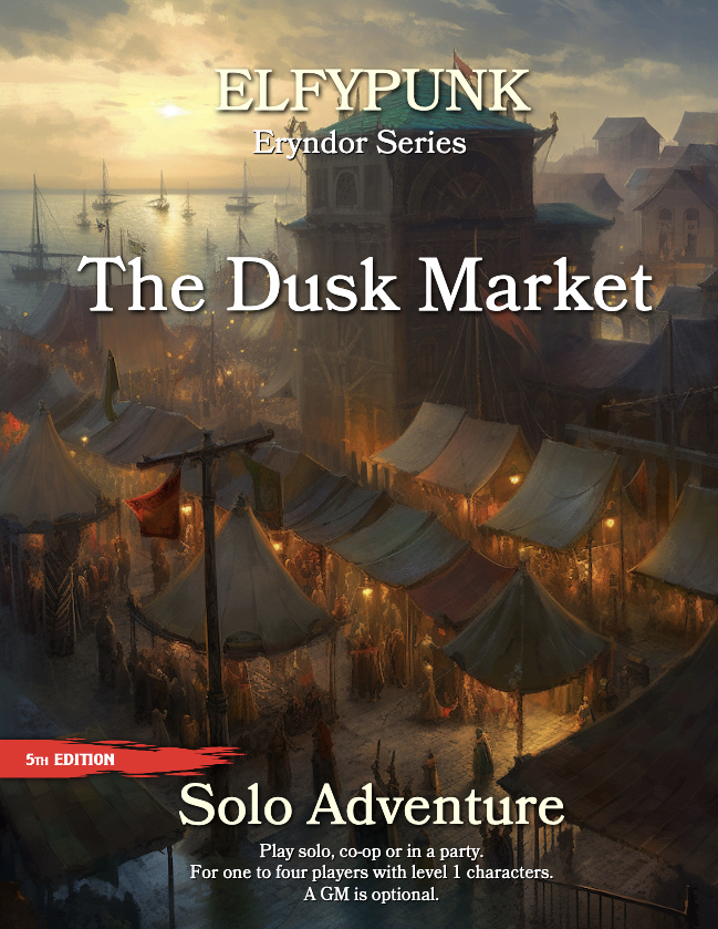 The Dusk Market by elfypunk