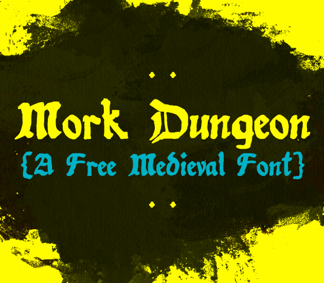MORK DUNGEON FREE FONT - itch.io