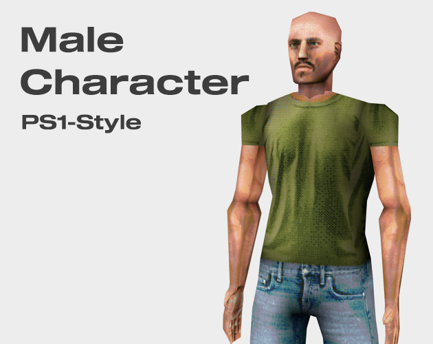 Male Character PS1-Style Download Free 3D Model By Vinrax, 60% OFF Male Character PS1-Style Download Free 3D Model By Vinrax, 60% OFF
