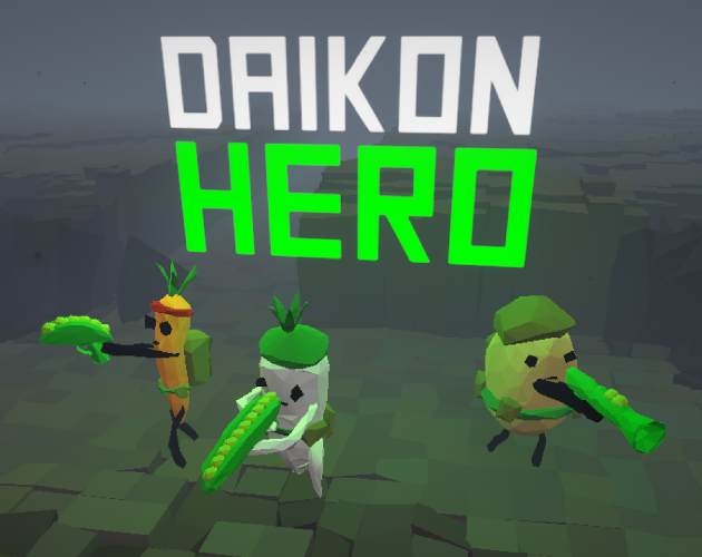 Daikon Hero by andyman404