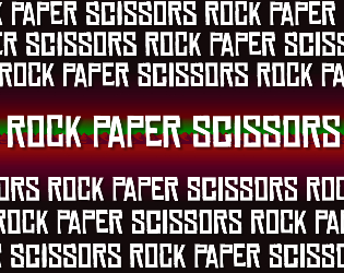 Rock, Paper, Scissors, Ad Nauseam by ButtercupFestival