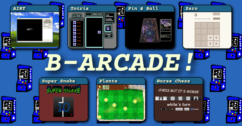B-Arcade! by brandonhare