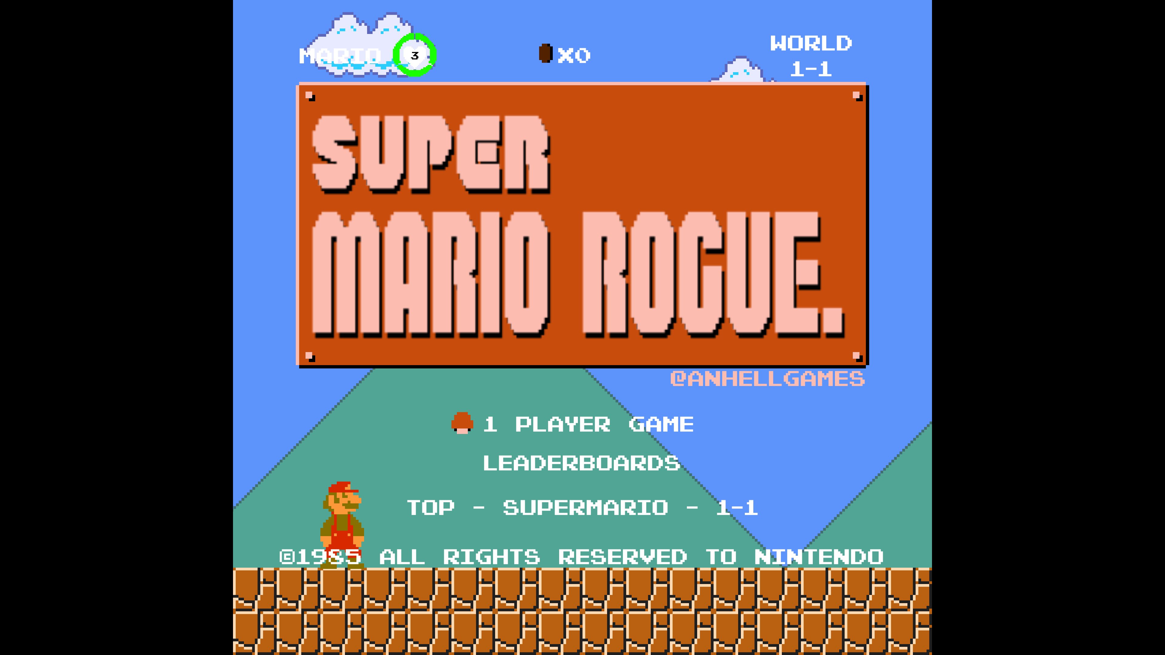 Super Mario Rogue by Wanhell