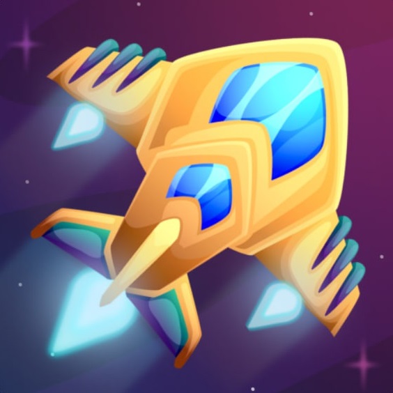 The idea for the mobile game Alien Mars space shooter games. - itch.io