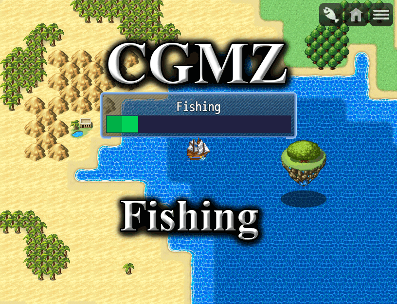 [CGMZ] Fishing for RPG Maker MZ by Casper Gaming