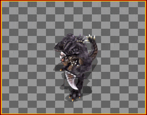 Fire layer added - Animated Isometric Boss Creature by enGVee