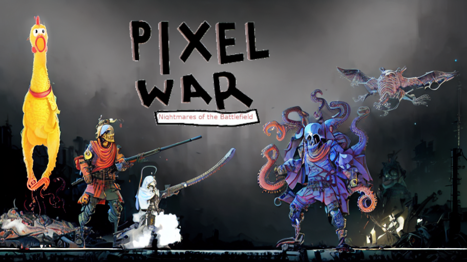 Pixel Wars: Nightmares of the Battlefield by hmongkey