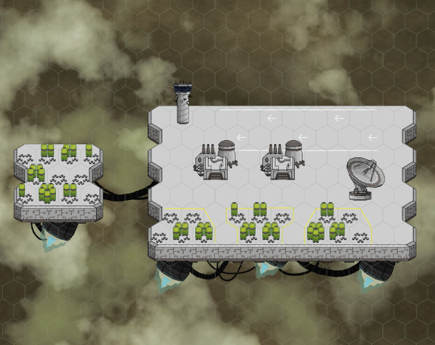 Gas Giant Hex Map Assets for Lancer by drogna