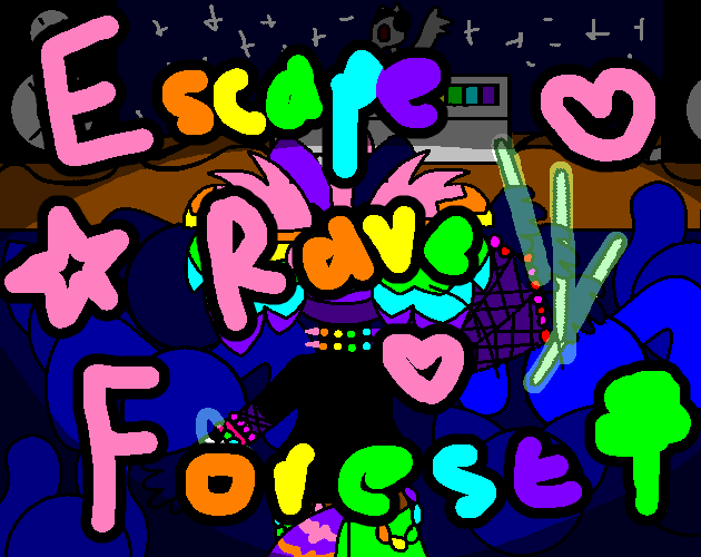 Escape Rave Forest [First Nibble] by NamelessMeowMeow