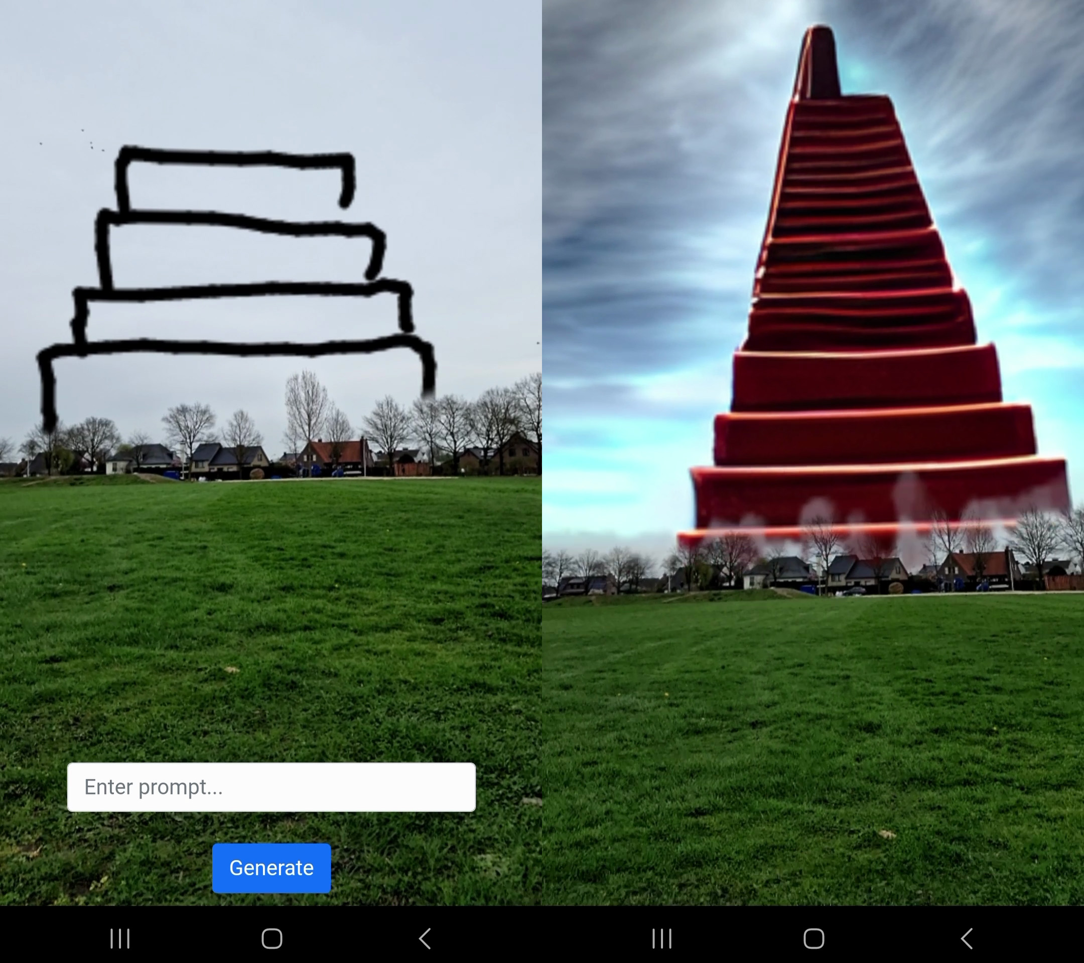 Sky Scribble By Stspanho