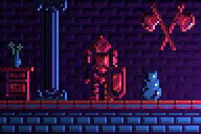 Neon Dungeon - sidescroller asset pack [16x16] (8 colors + normal maps ...