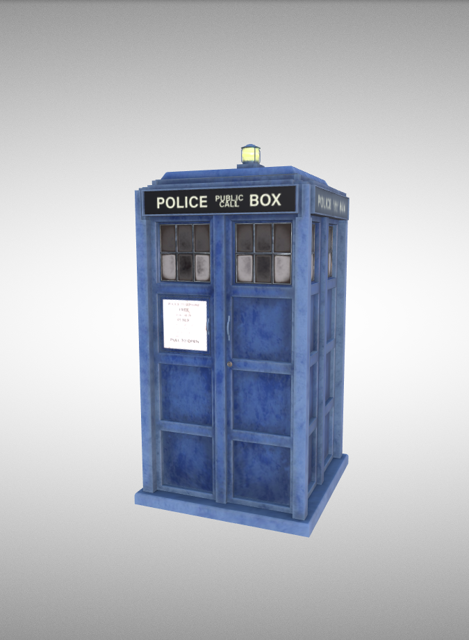 AR Sky Effect - Tardis by EggMan28 for 8th Wall March Challenge: Sky ...