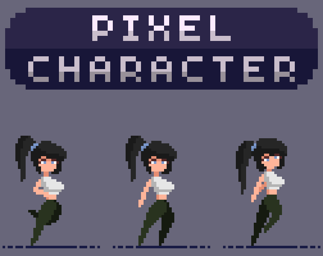 Pixel Character by boyos