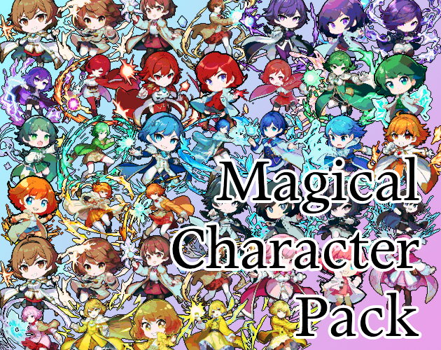 Magical Character Pack by MasuOne