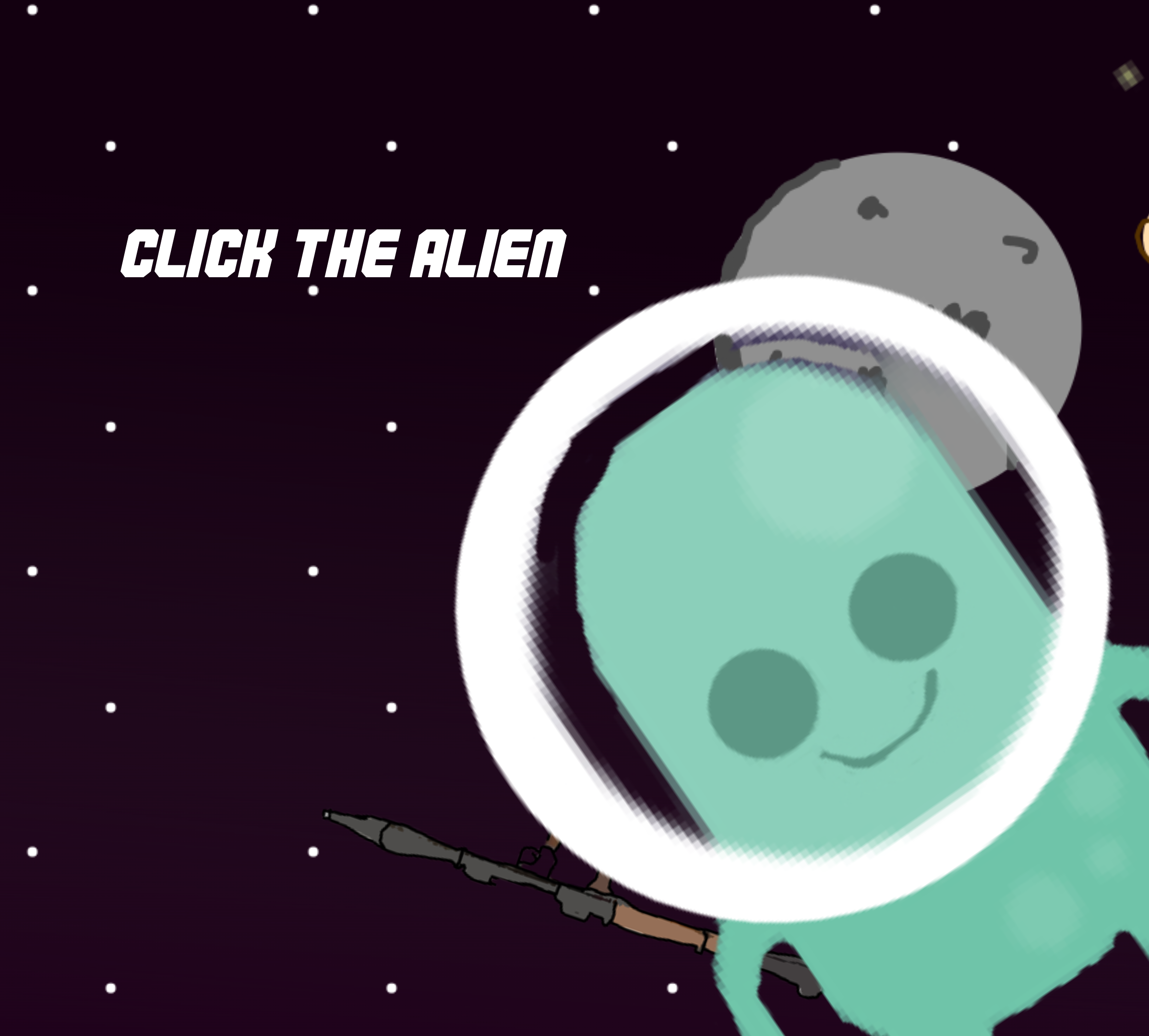 Click The Alien by SimplfiedLemon