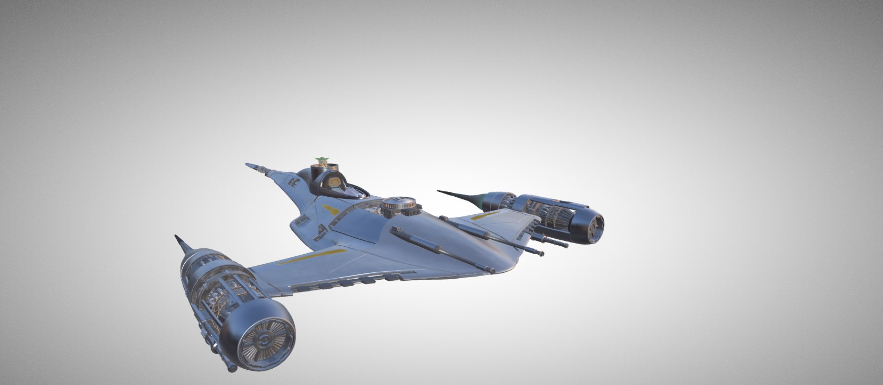 AR Sky Effect - N1 Starfighter by EggMan28 for 8th Wall March Challenge ...