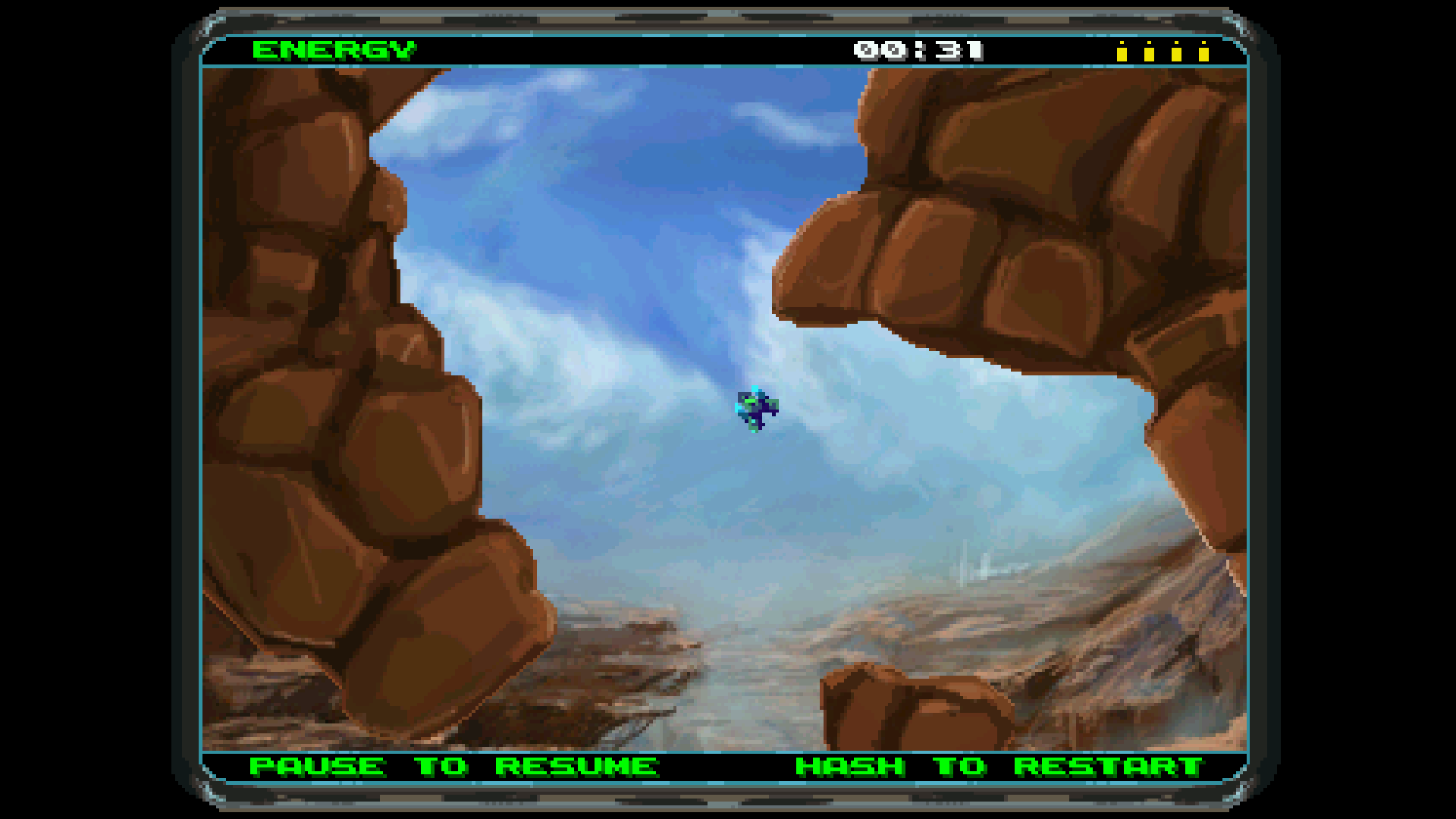 Digital Release! - Gravitic Mines - A cave flyer for the Atari Jaguar ...