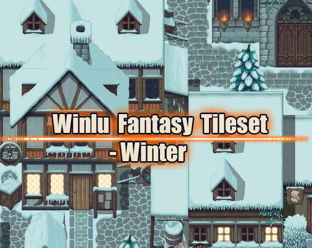 Winlu Fantasy Tileset - Winter by WinLu