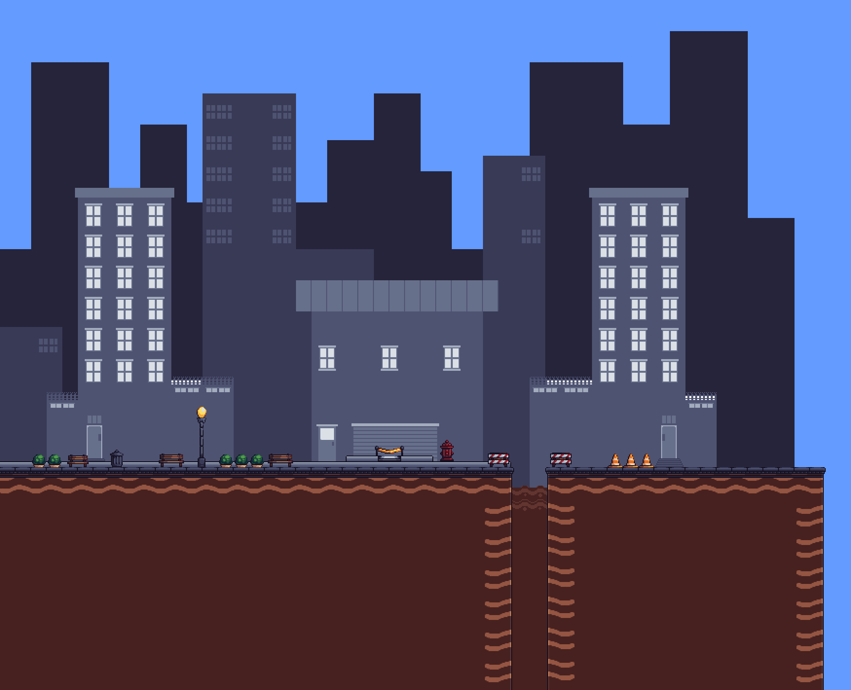 City Pixel Art - TileSet ( UPDATED ) by Crimson Creative
