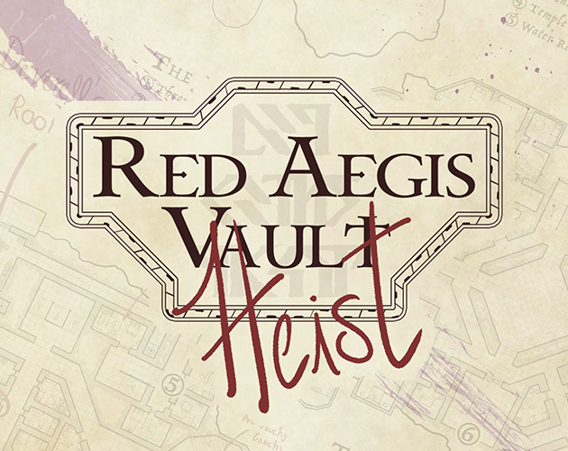 The Red Aegis Vault Heist by Davide In Code