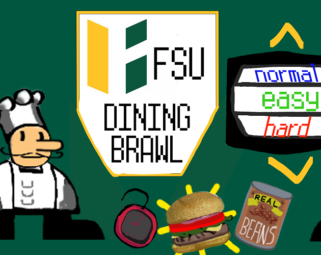 FSU Dining Brawl by Taryn Drolet