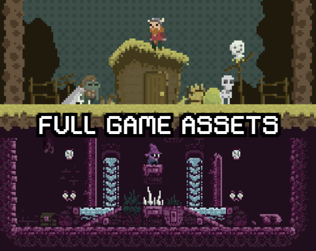 Full game Assets 16x16 Bundle!! by GIANMANSUPER - itch.io
