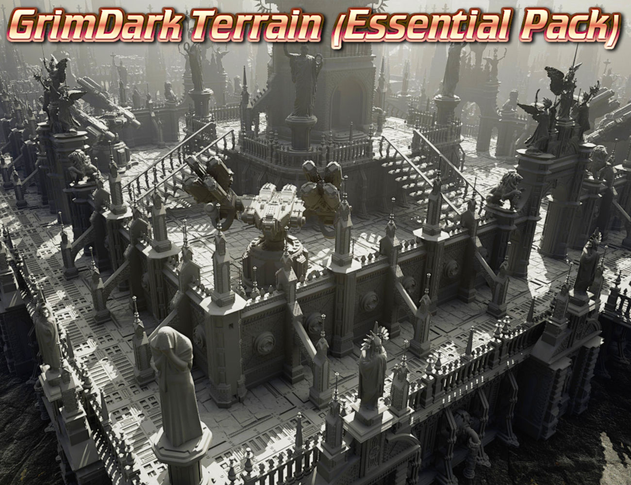 GrimDark Terrain (Essential Pack) by TrigonumVR