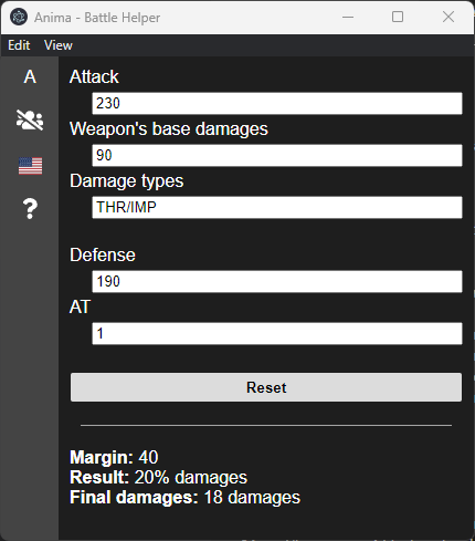 Anima - Battle Helper by Almarane