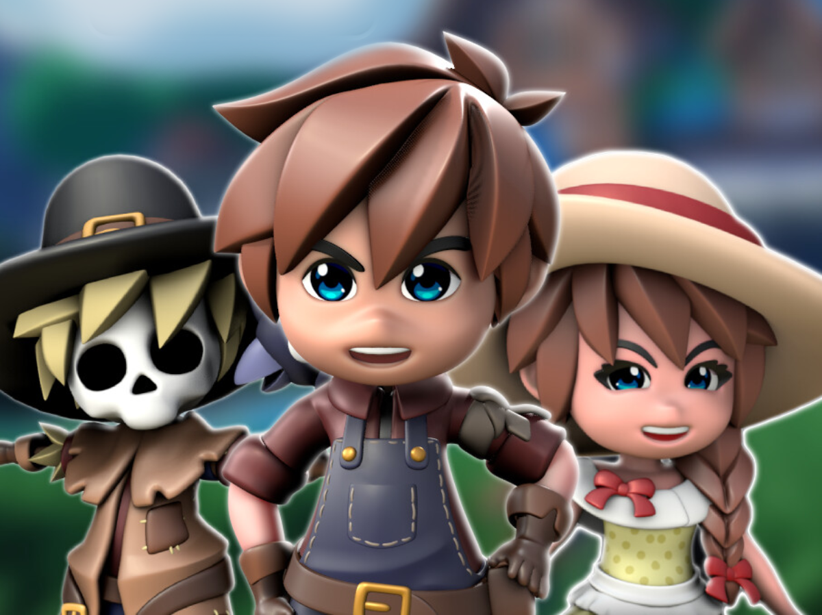 Farm Stylized 3D Character Pack by Jerin3D