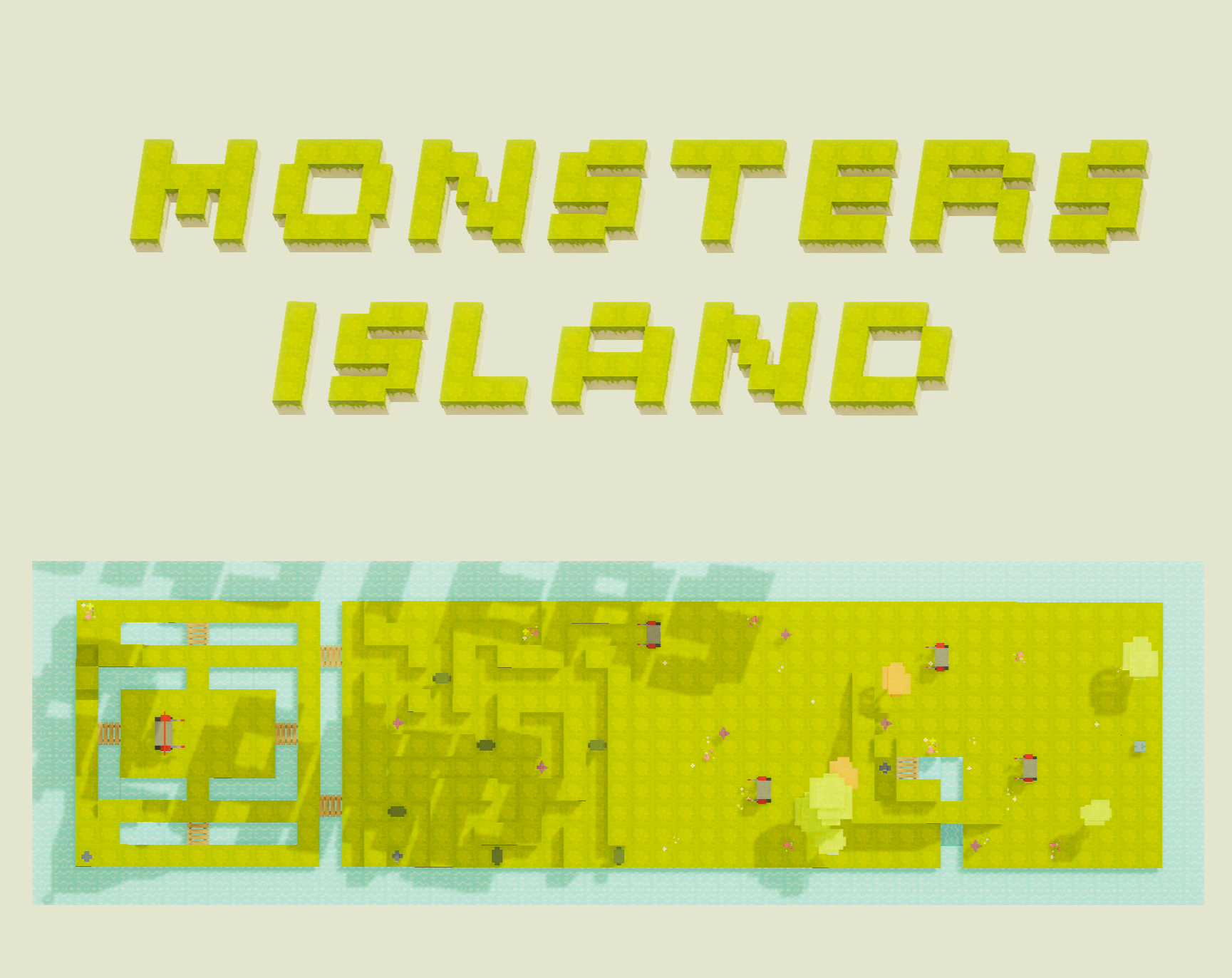 Monsters Island by fish.wonder.land