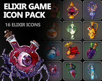 Elixir Game Icon Pack by LRaien