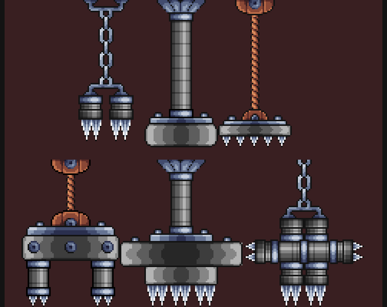 Pixel Spiky Trap by BDragon1727