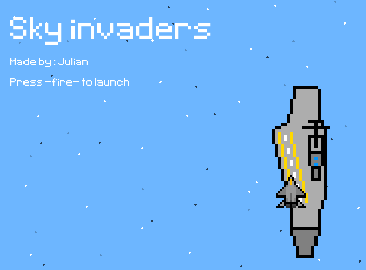 Sky invaders by Cheesehunter