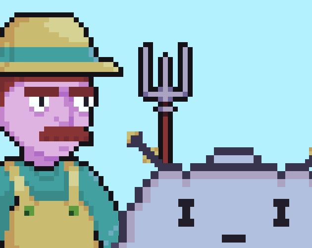 Joey's trusty GardenBot by jigjagboi45