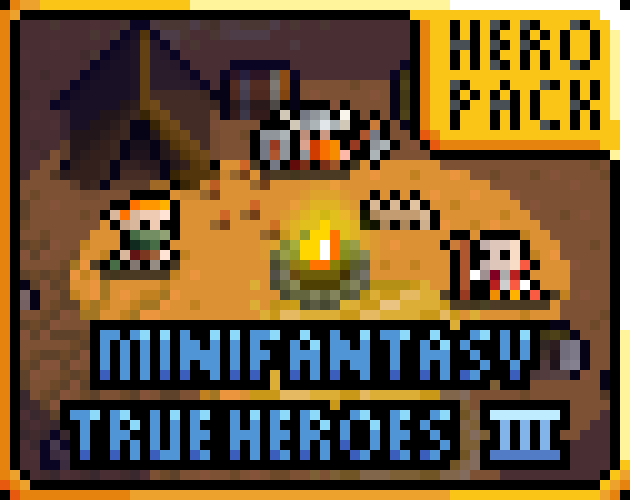 Minifantasy - True Heroes III by Krishna Palacio