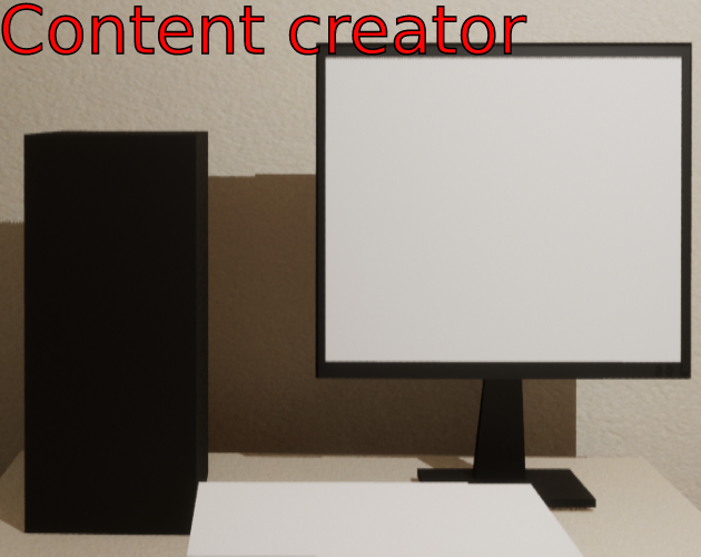 3D Content Creator Simulator by MrMcshorts